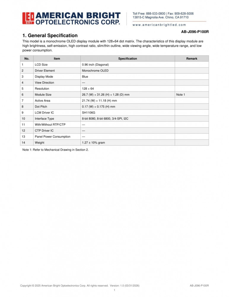 AB-J096-P100R document page 1