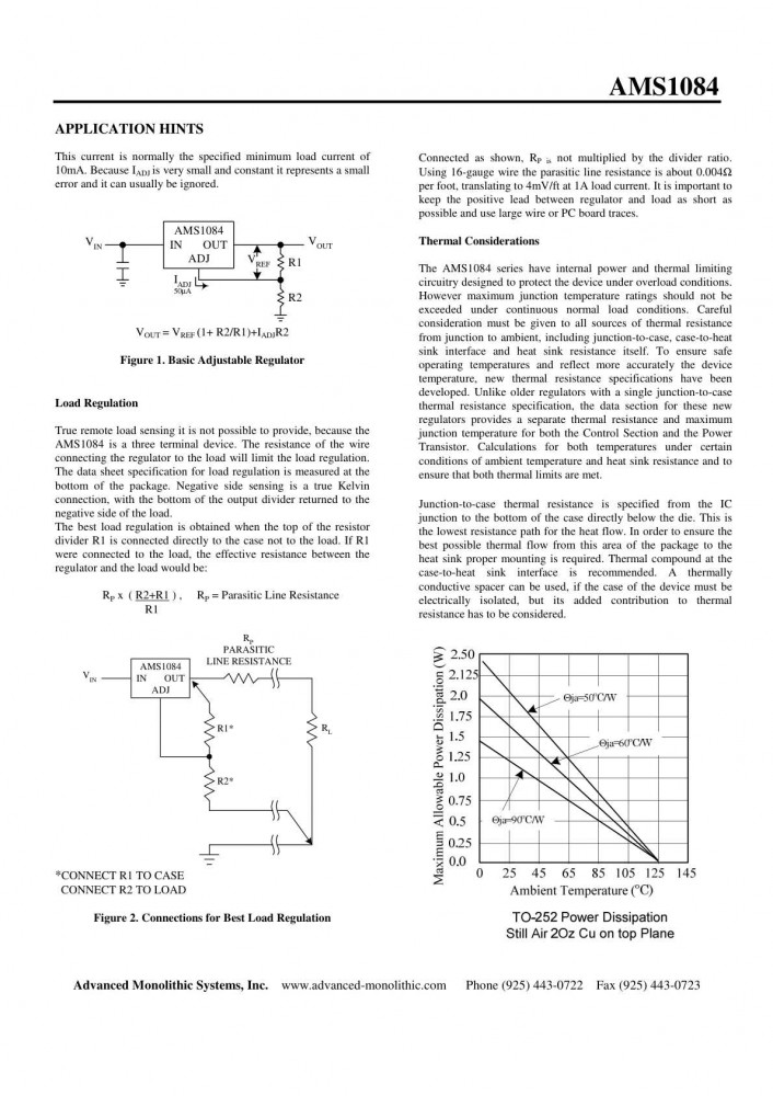 AMS1084 datasheet page 5