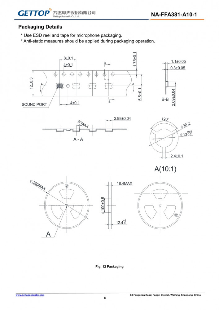NA-FFA381-A10-1 datasheet page 8