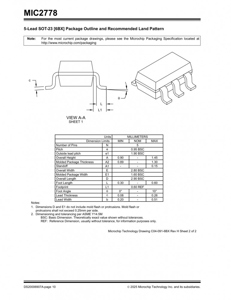 MIC2778 technical document page 10