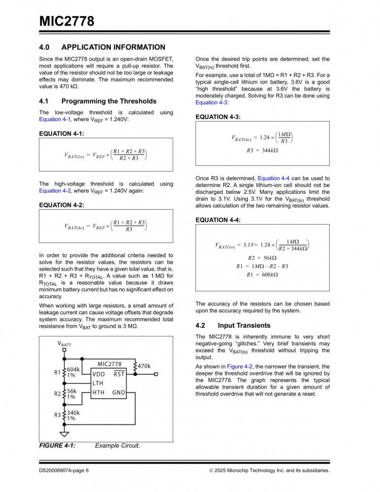 MIC2778 technical document page 6