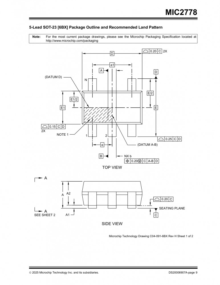 MIC2778 technical document page 9