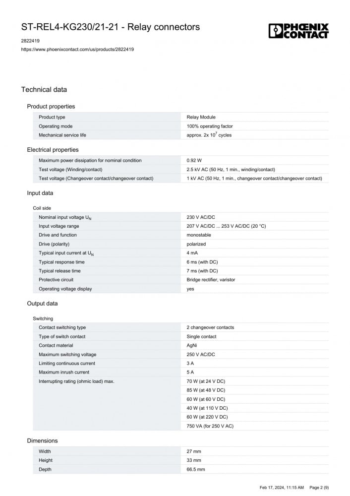 2822419 technical document page 2