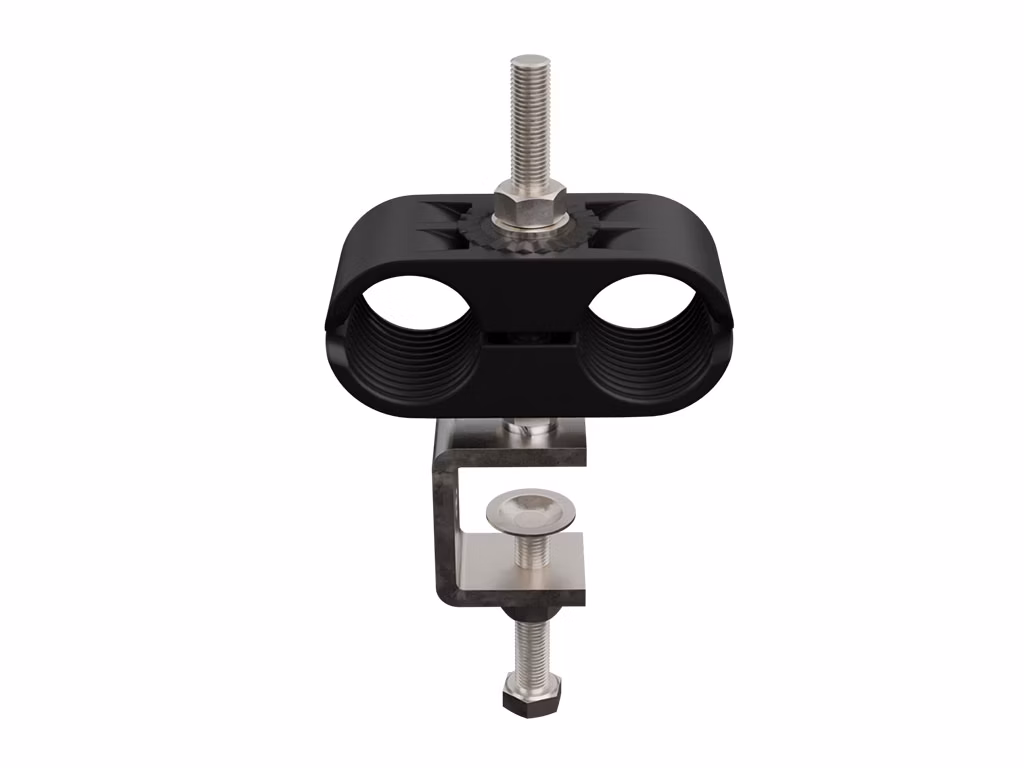 Dual Side, 1-Hole, Feeder Clamp for 7/8