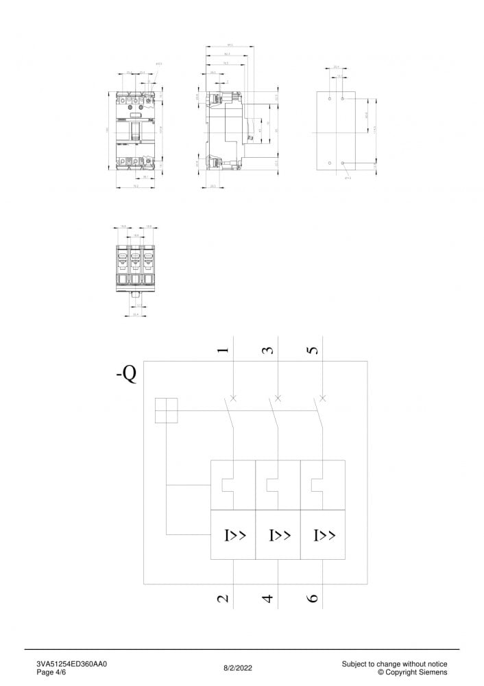 Siemens 3VA5125-4ED36-0AA0 document page 4