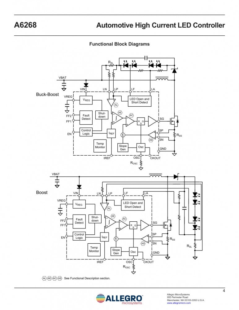 A6268KLPTR-T datasheet page 4