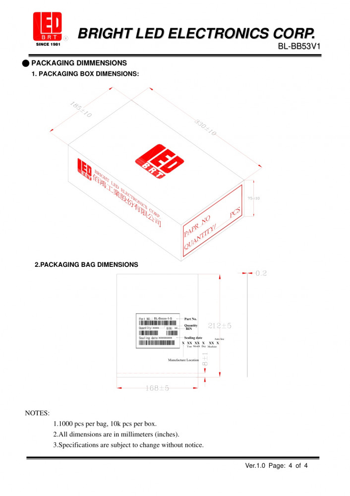 BL-BB53V1 technical document page 4