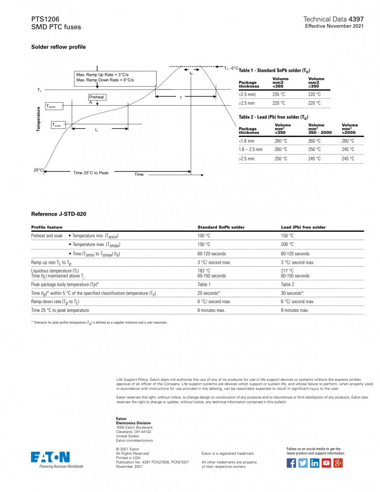 PTS1206 technical document page 5