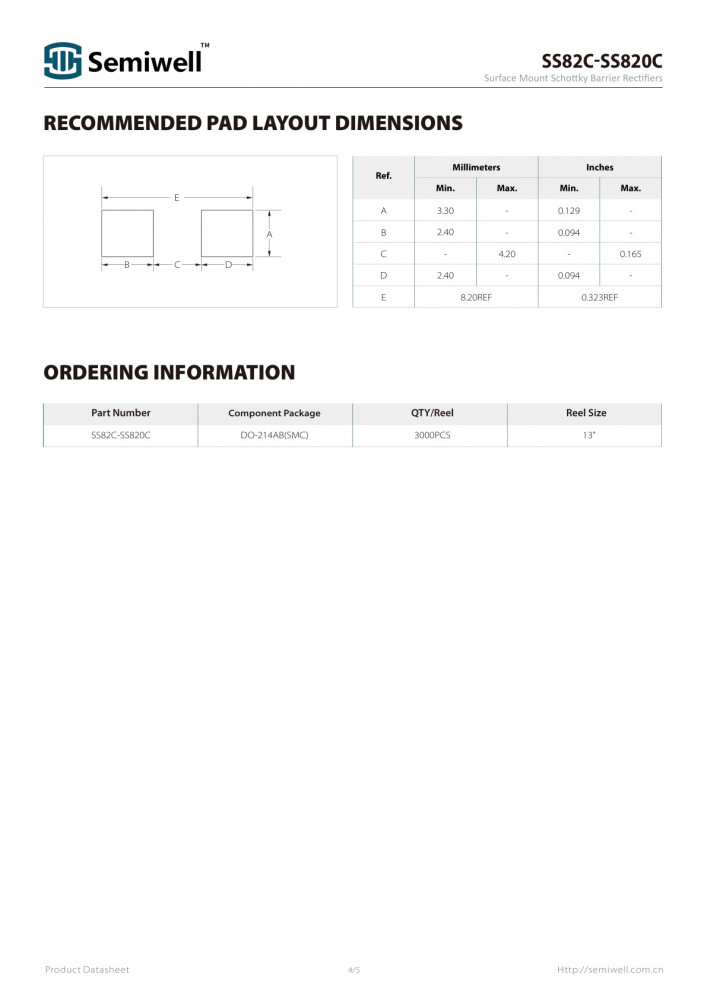SS820C datasheet page 4