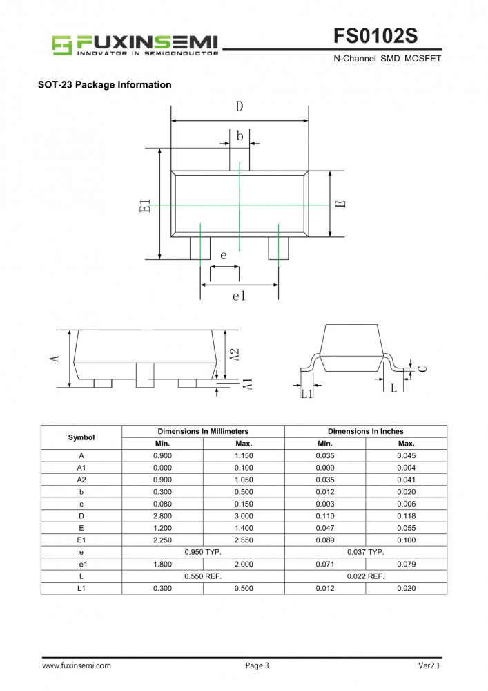 FS0102S technical document page 3
