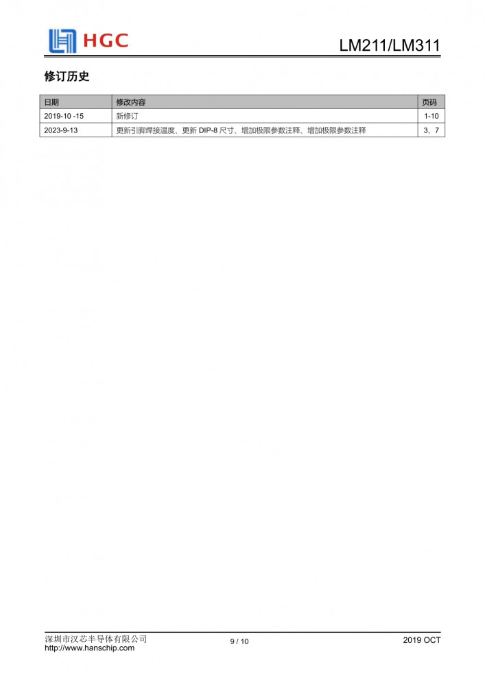 LM311DRG datasheet page 9