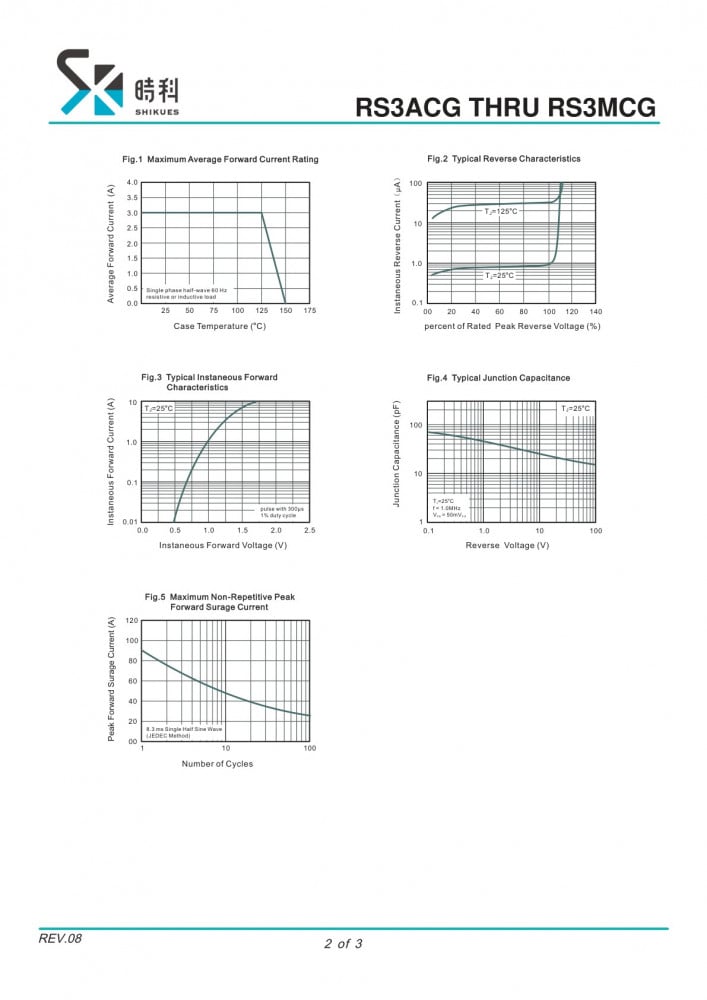 RS3ACG datasheet page 2