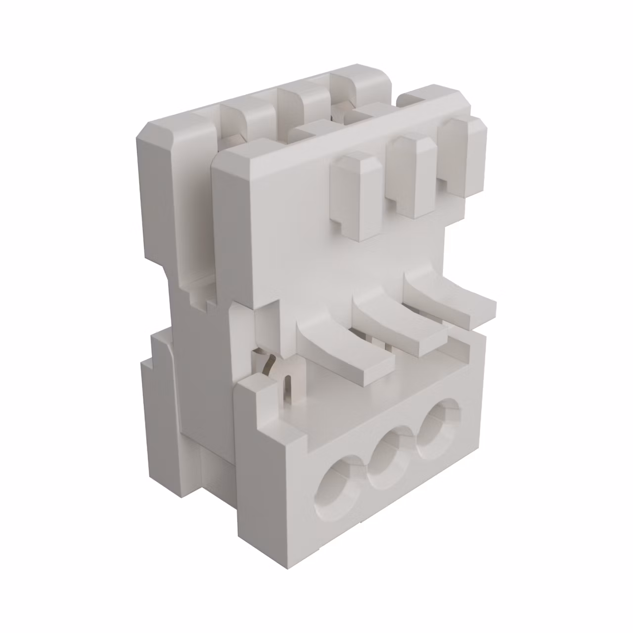 5.00mm Appli-Mate RAST 2.5 IDT Housing, Direct/Indirect, Female, 2 Circuits, Position Keys B & D Removed, Polarizing Rib Between Circuits 1 & 2, Red Color Stripe