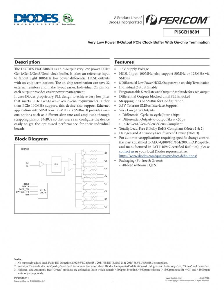 PI6CB18801 document page 1