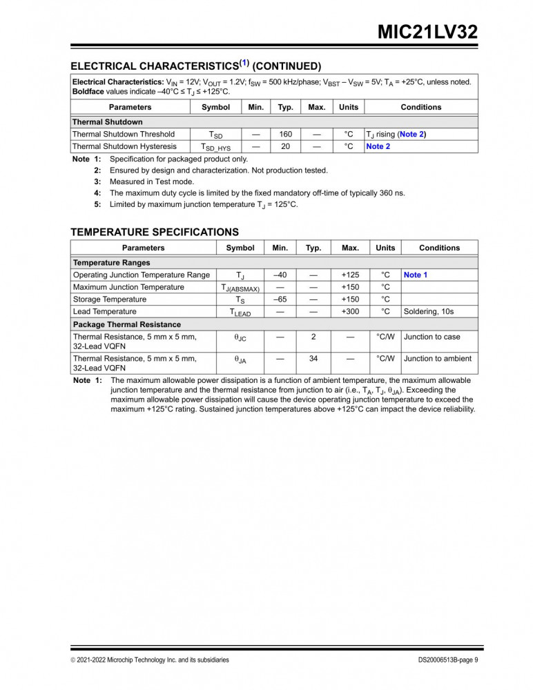 MIC21LV32 document preview, page 9