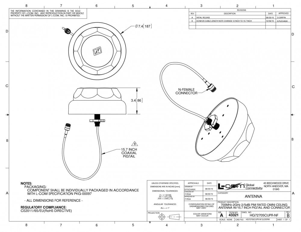 HG72705CUPR-NF technical document page