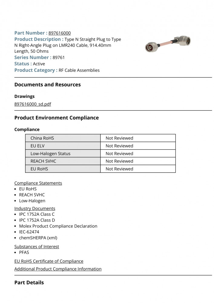 897616000 product drawing page 1