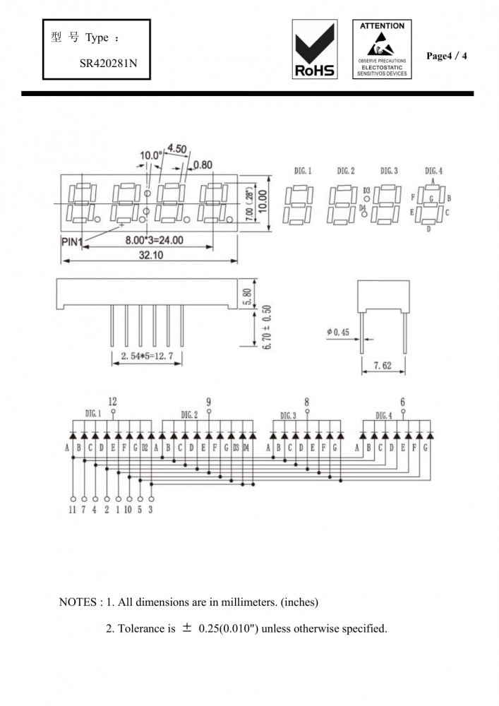ARKLED SR420281N specification page 5