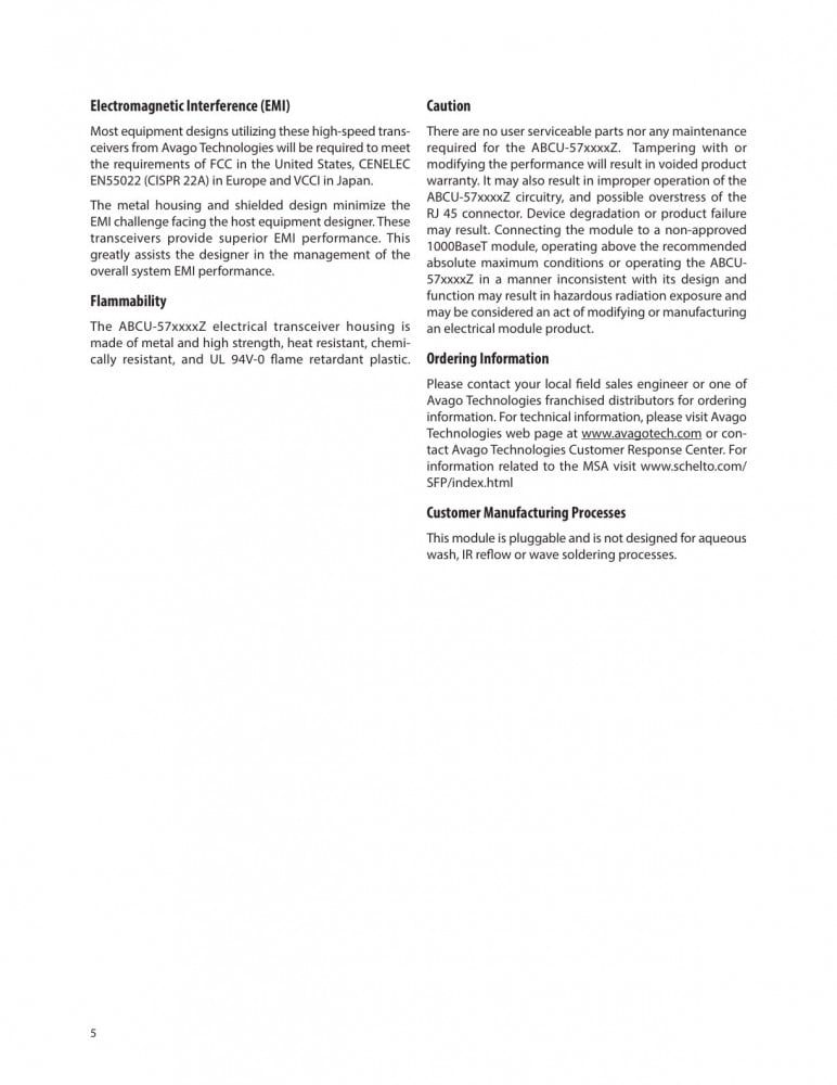 ABCU-5740RZ datasheet page 5