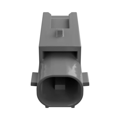 Squba Sealed Plug Assembly with Clipslot, 1.80mm Pitch, Single Row, 2 Circuits, Gray for sale