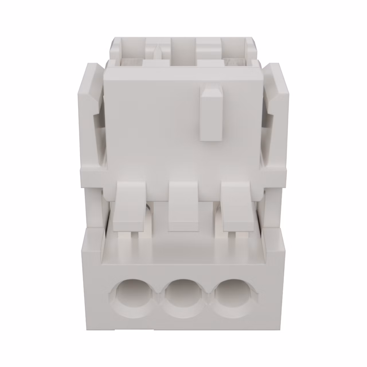 Appli-Mate RAST 2.5 IDT Housing, 2.50mm Pitch, with Side Latches, Female, 2 Circuits, Position Keys A, B & D Removed, Polarizing Rib Between 1/2, Voided Circuit 2, Green Color Stripe for sale