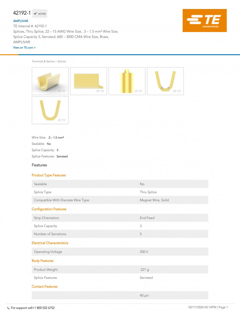 42192-1 technical document page 1