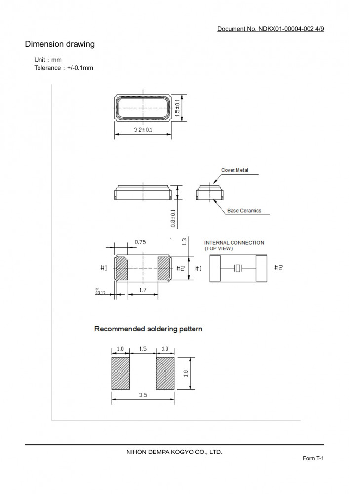 NX3215SE technical document page 4