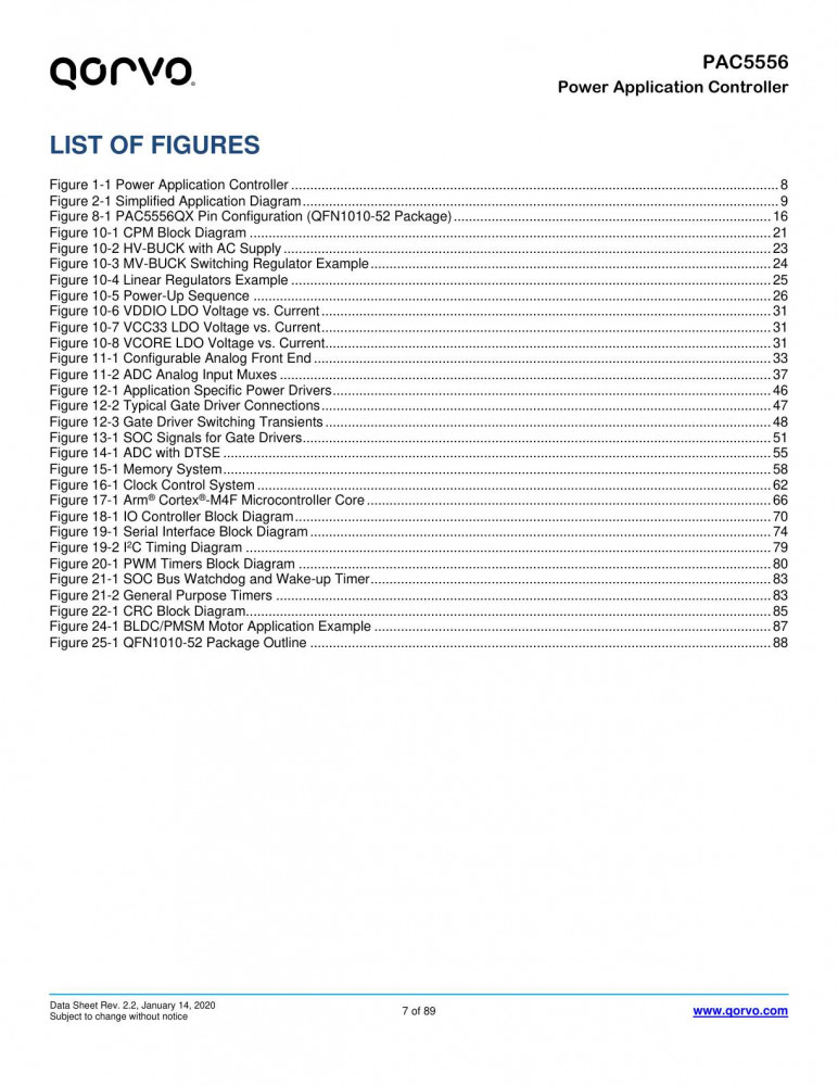 PAC5556QX datasheet page 7