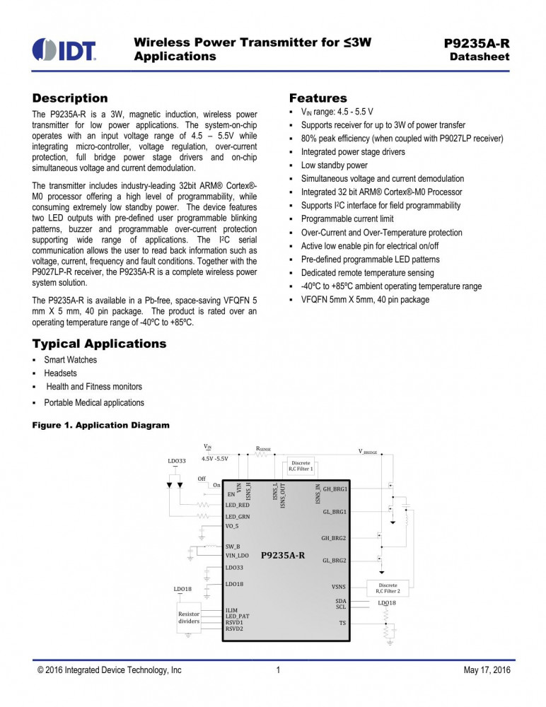 P9235A-RNDGI datasheet page 1