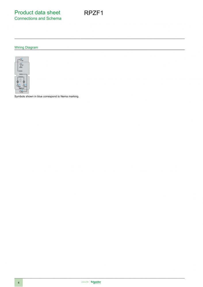 RPZF1 dimensions drawing