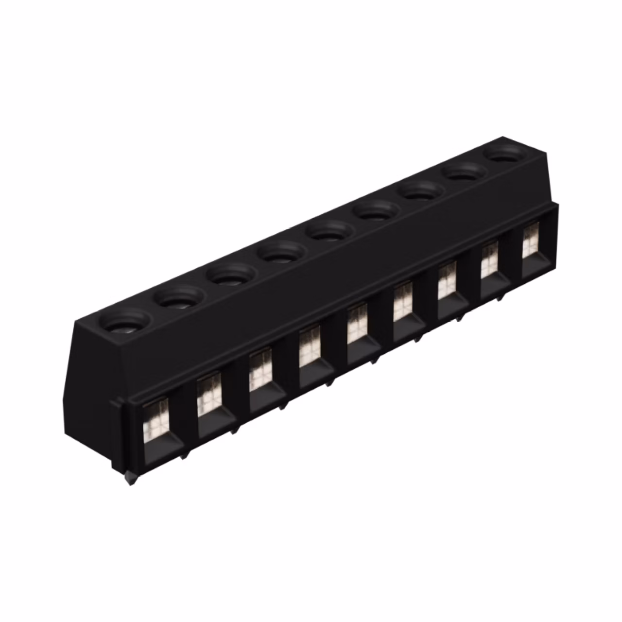 5.00mm Pitch Beau Eurostyle Low Profile, Single Level Modular Terminal Block, 9 Circuits for sale