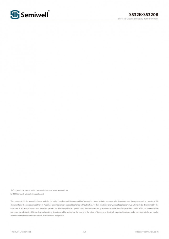 SS32B datasheet page 5