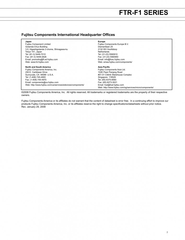FTR-F1CL005R datasheet page 7