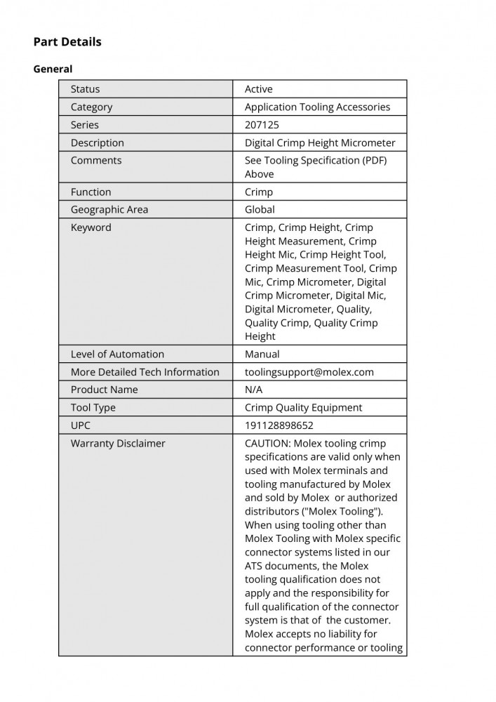 638002850 tooling specification preview, page 2