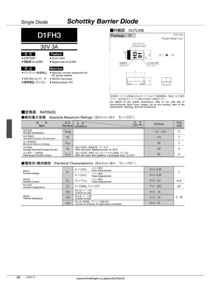 D1FH3-5053 datasheet page 1