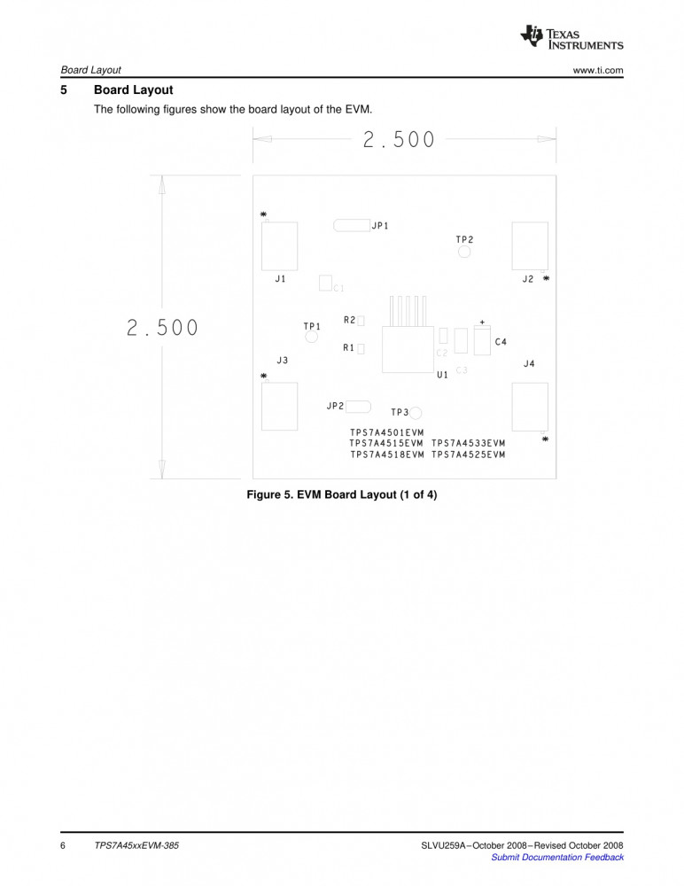 TPS7A4501EVM-385 document page 6