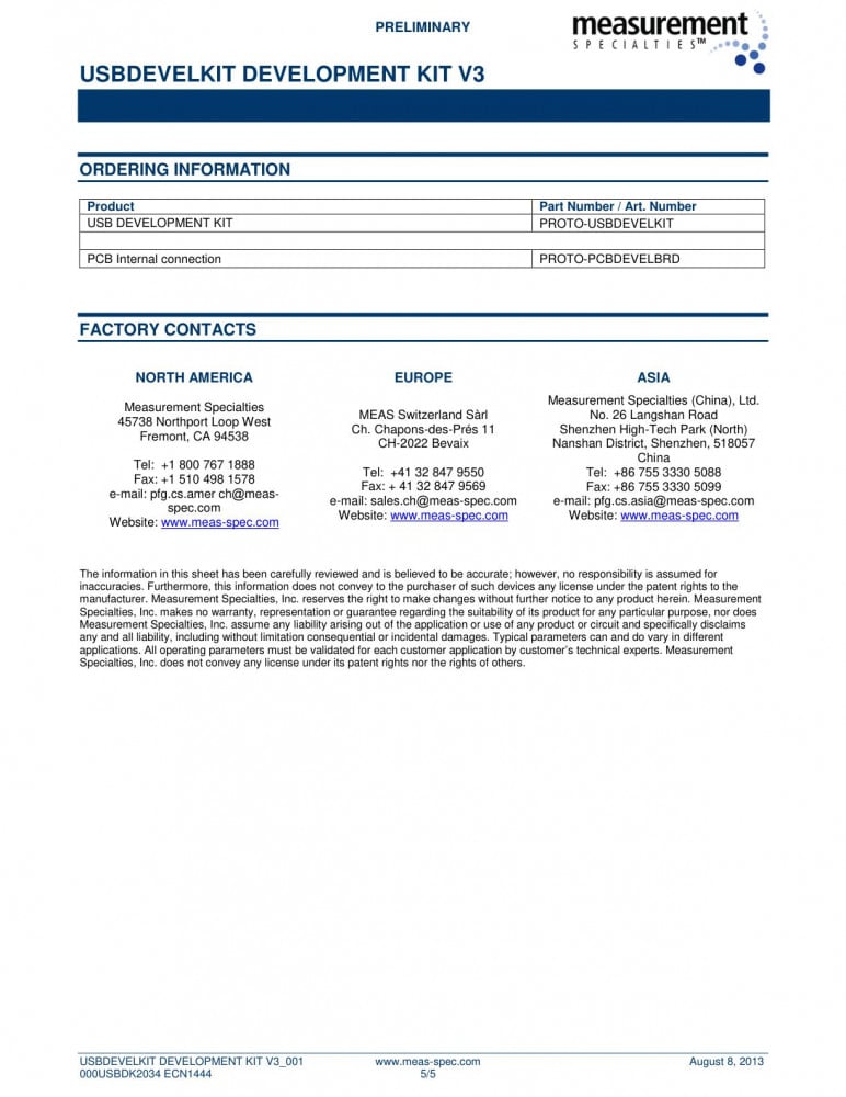 PROTO-USBDEVELKIT datasheet page 5