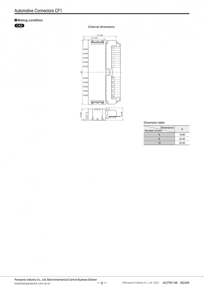 PANASONIC CF1 catalog page 9