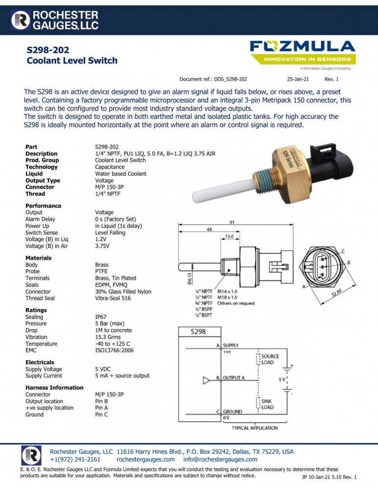 S298-202 technical document page 1