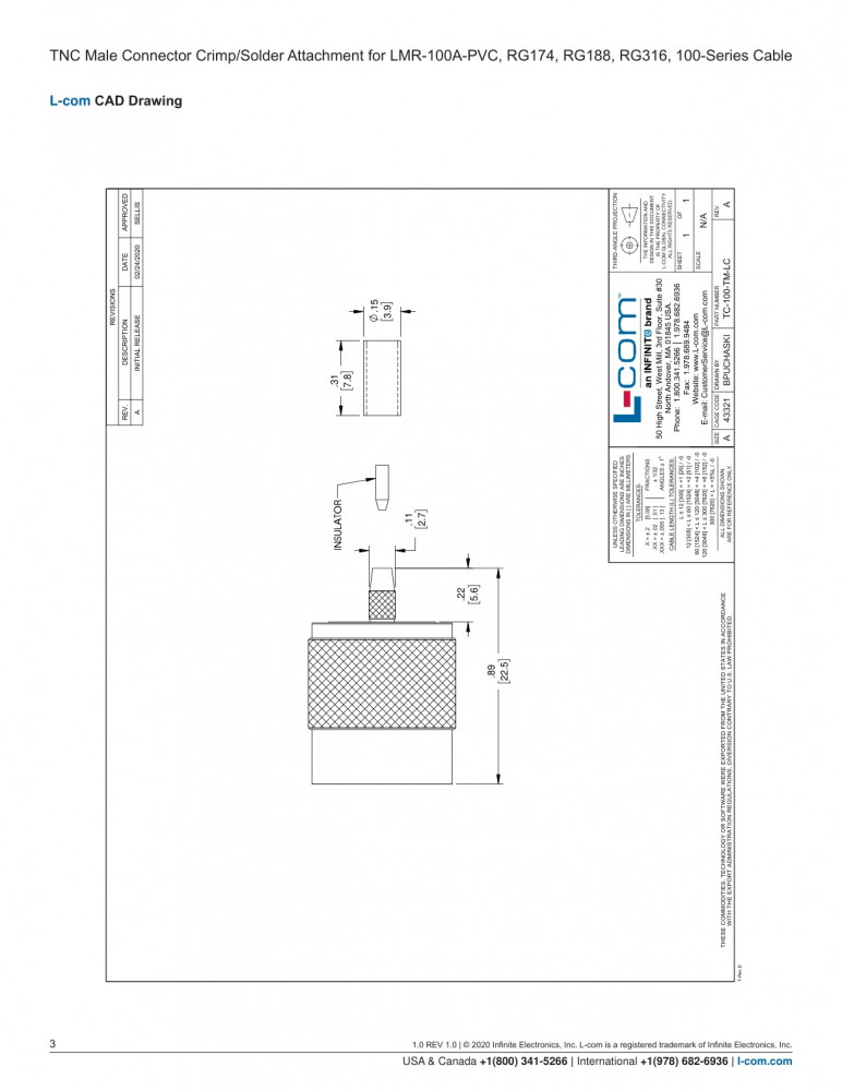 TC-100-TM-LC technical document page 3