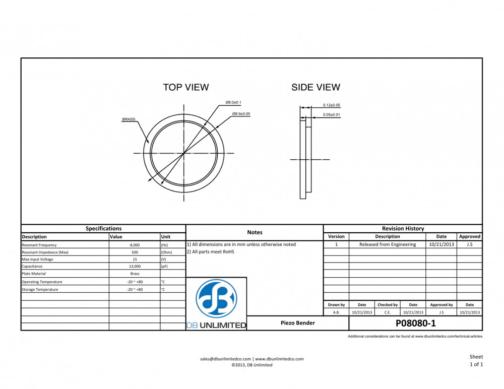 P08080-1 technical document image