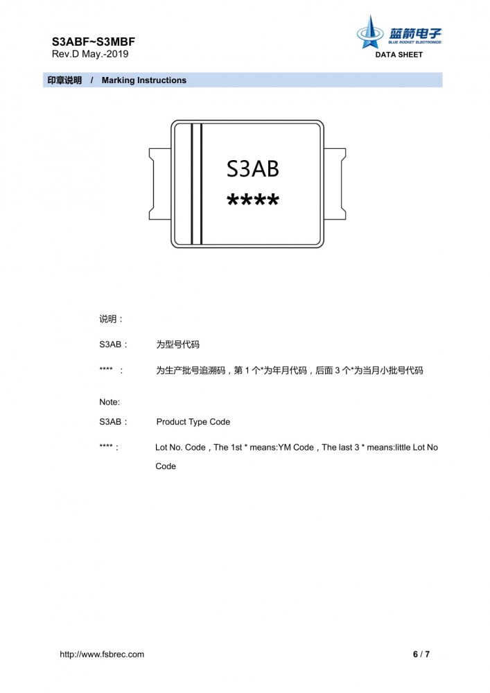 S3MBF datasheet page 6