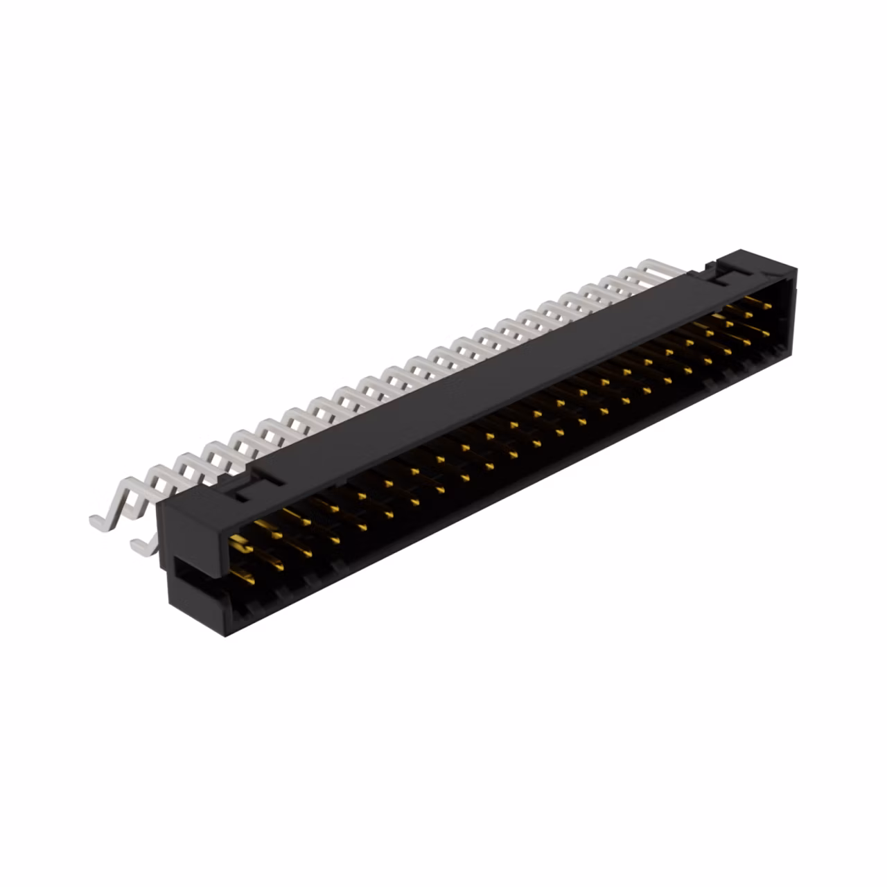 2.00mm Pitch, Milli-Grid PCB Header, Dual Row, Right-Angle, Surface Mount, 0.05µm Gold (Au) Plating, 48 Circuits, Glow-Wire Capable, Tape and Reel