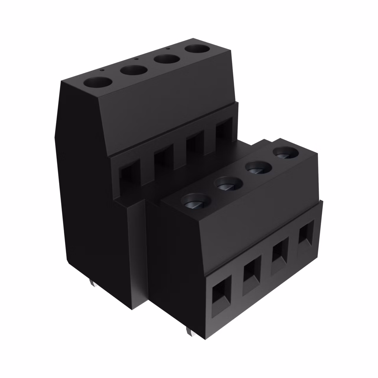 5.00mm Pitch Beau Eurostyle Medium Profile, Two Level Terminal Block, Modular, 8 Circuits for sale