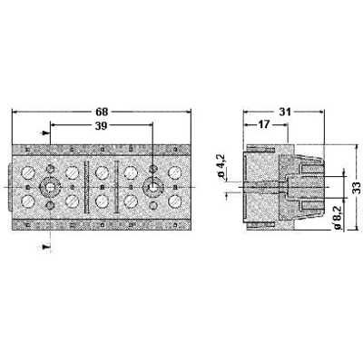 Phoenix Contact 2716716 Barrier Blocks Chip