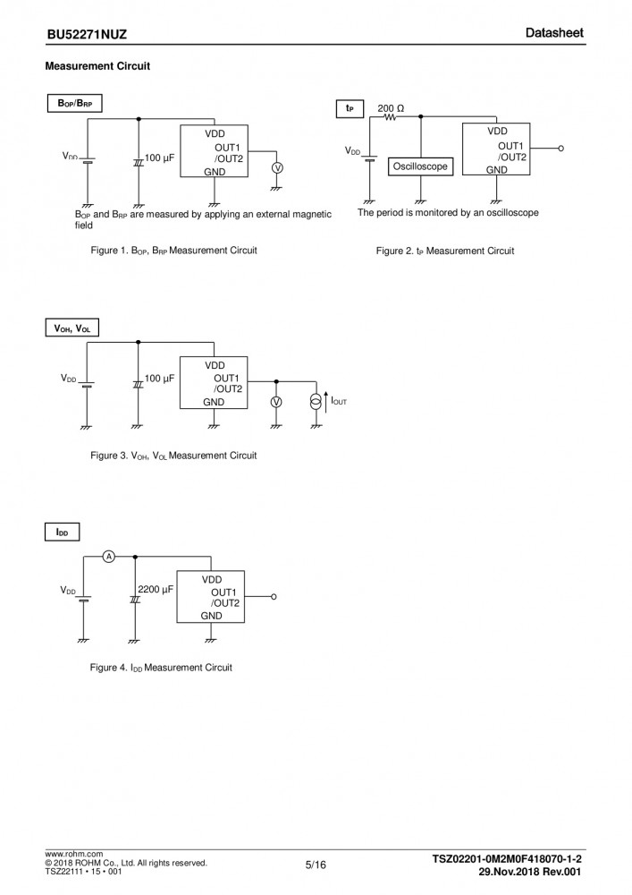 BU52271NUZ-ZE2 datasheet page 5