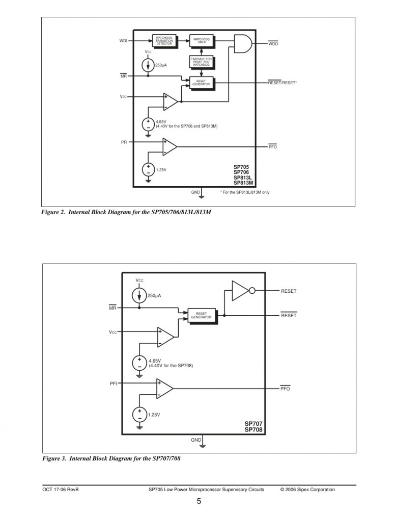SP707EN datasheet page 5