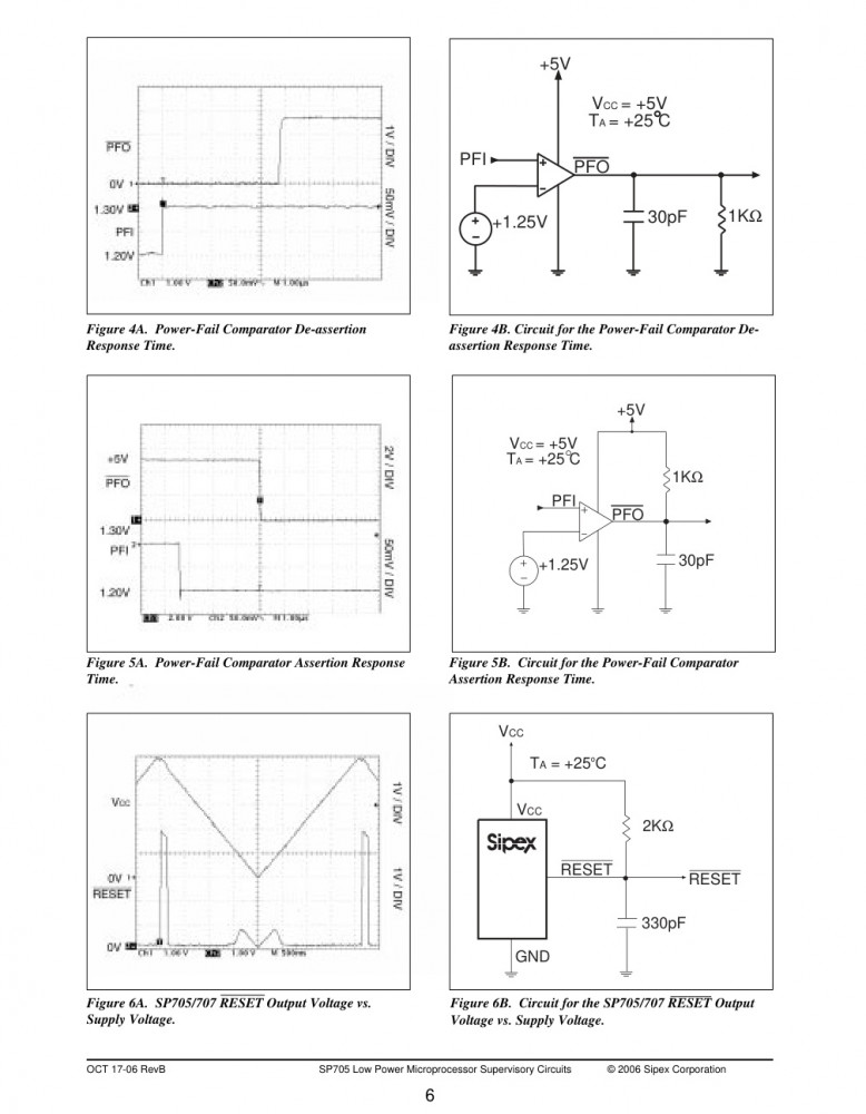 SP707EN datasheet page 6