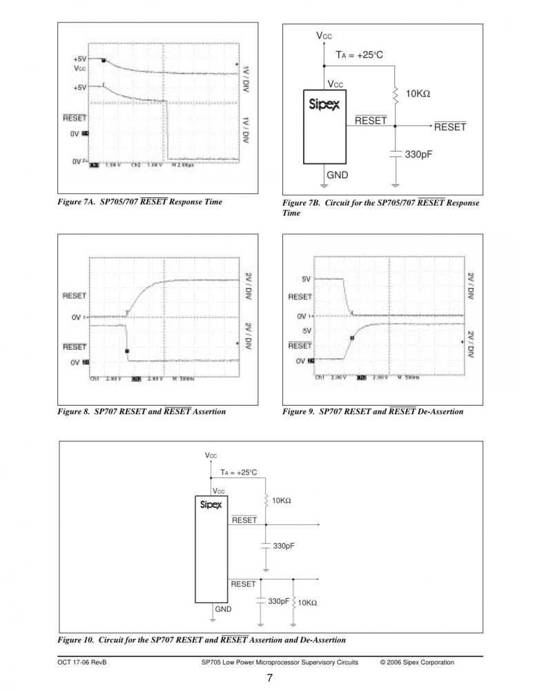 SP707EN datasheet page 7