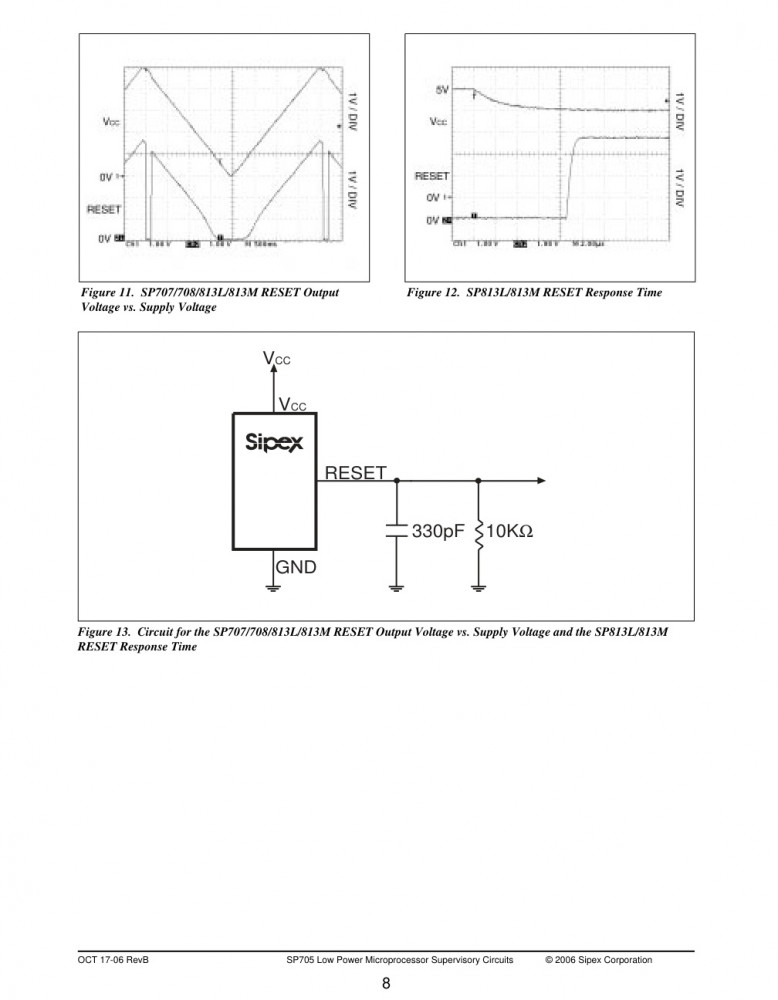 SP707EN datasheet page 8